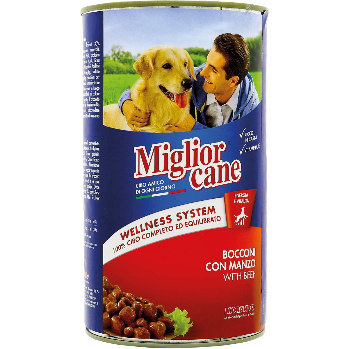 Vendita MIGLIOR CANE CON MANZO 1.25 KG all'ingrosso. Cibi per cani ...