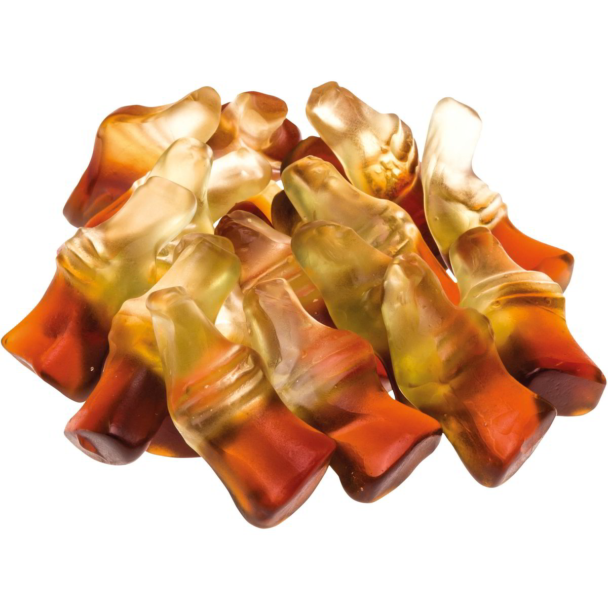 Vendita CARAMELLE HAPPY COLA BUSTA 1 KG HARIBO all'ingrosso. Caramelle ...