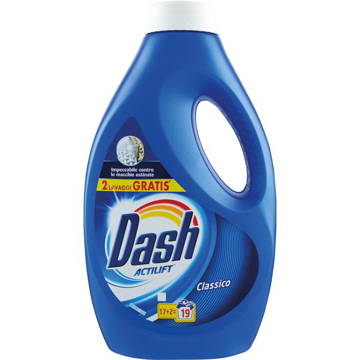 Vendita DASH DETERGENTE LIQUIDO PER LAVATRICE 17+2 LAVAGGI all'ingrosso ...