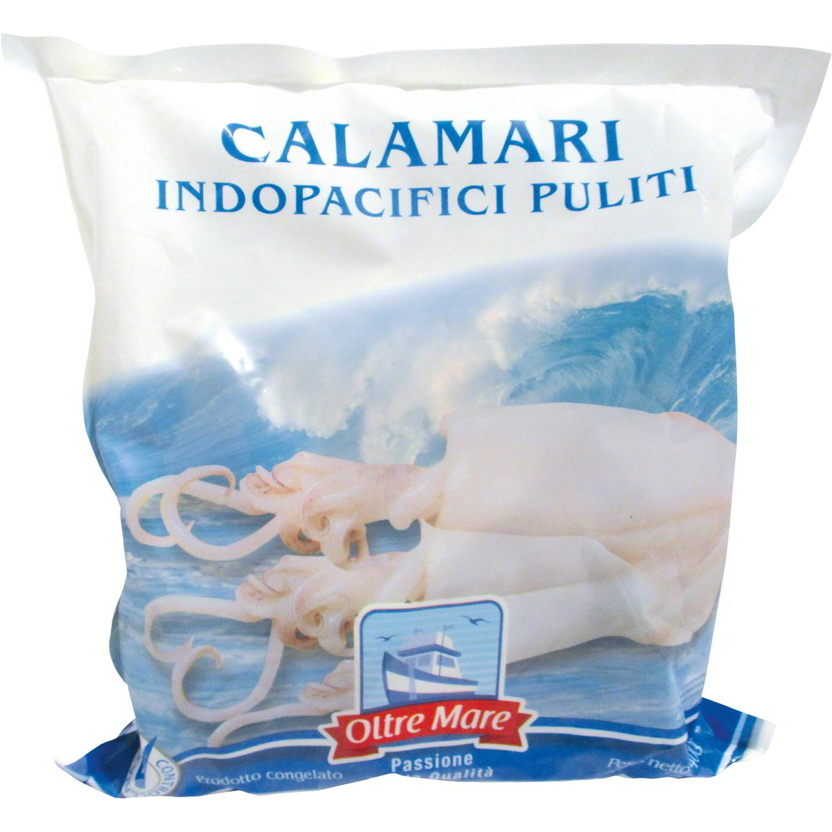 Vendita CALAMARI INDOPACIFICI INTERI PULITI OLTRE MARE CONGELATI PESO ...