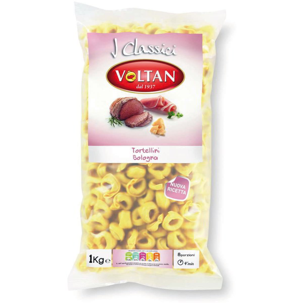 Vendita TORTELLINI BOLOGNA VOLTAN 1 KG all'ingrosso. Pasta fresca ...