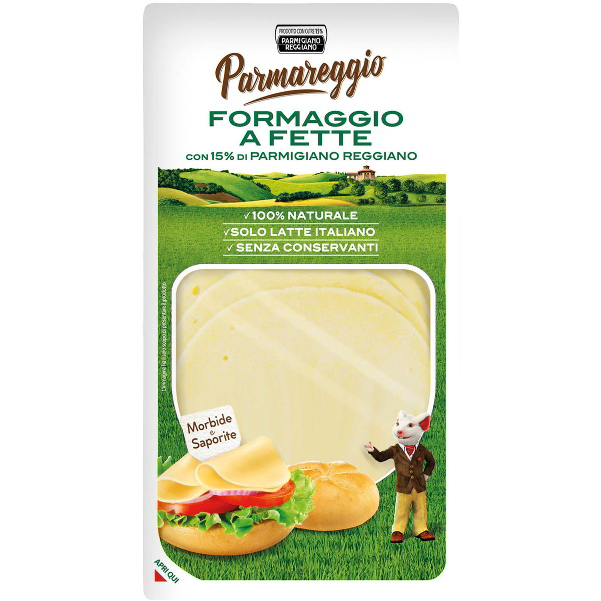 Vendita FORMAGGIO A FETTE CON PARMIGIANO REGGIANO PARMAREGGIO 120 G all ...