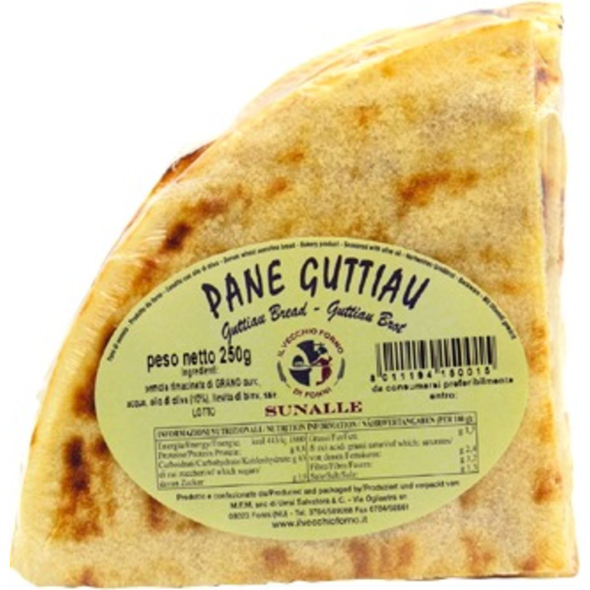 Vendita PANE GUTTIAU SPICCHIO e all'ingrosso. Pane all'ingrosso - Zona