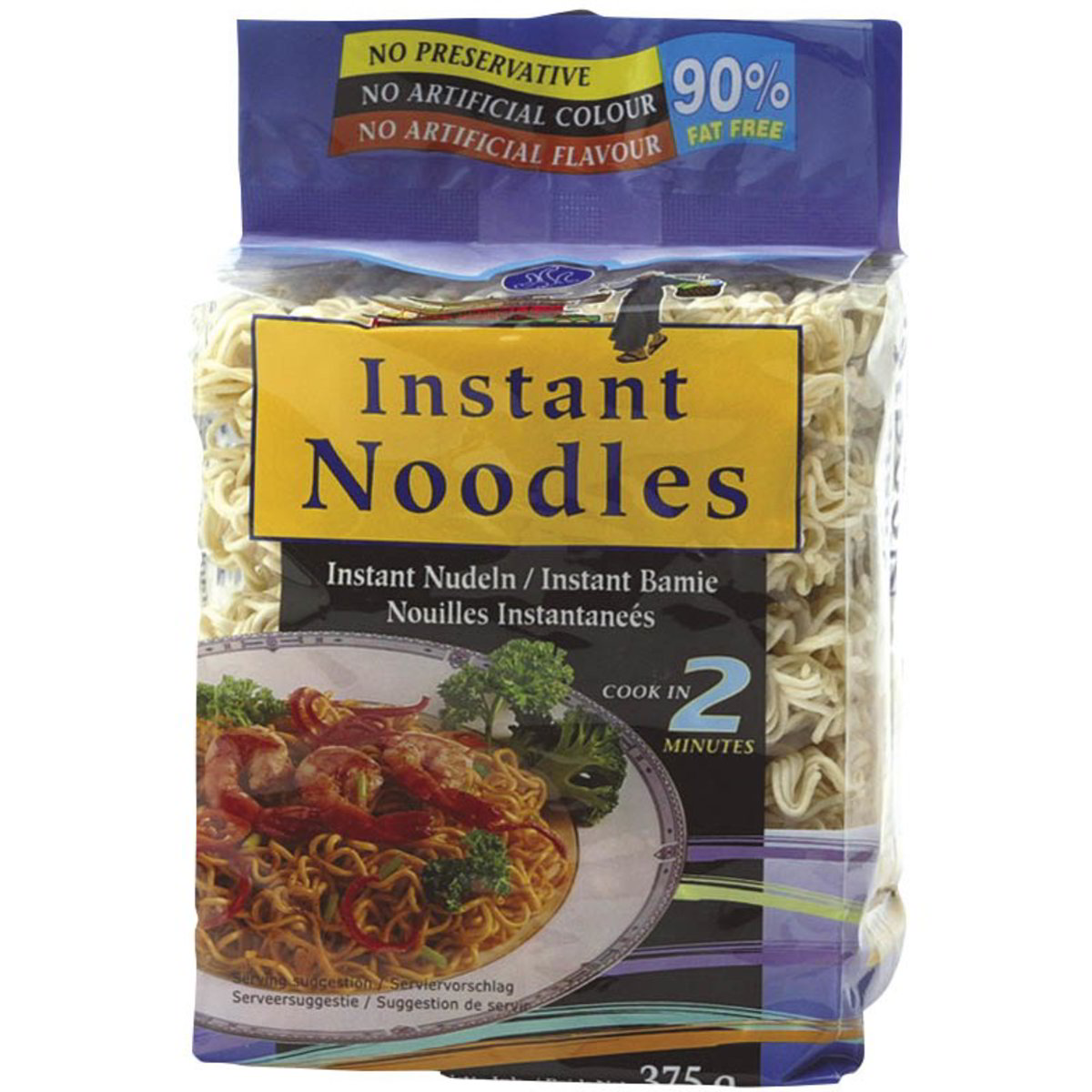 Vendita INSTANT NOODLES 2 MINUTI 375 G all'ingrosso. Pasta semola ...