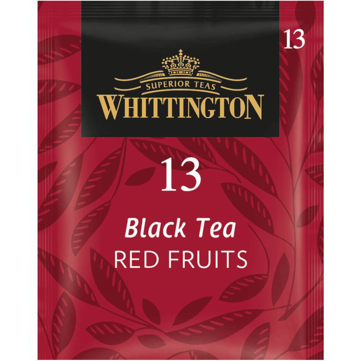 Vendita RED FRUIT BLACK TEA WHITTINGTON 15 FILTRI 30 G all'ingrosso ...