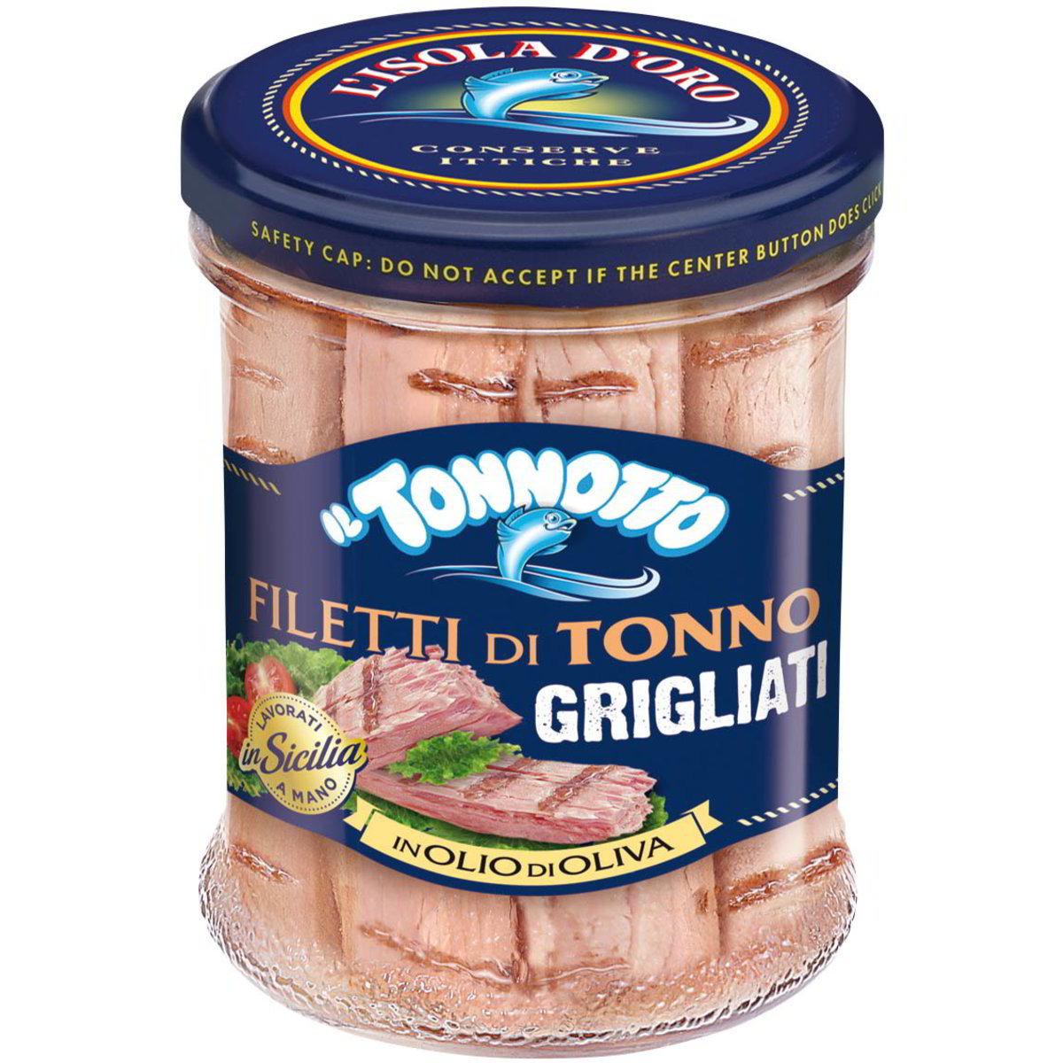 Vendita FILETTO DI TONNO A PINNE GIALLE GRIGLIATO IN OLIO DI OLIVA L ...