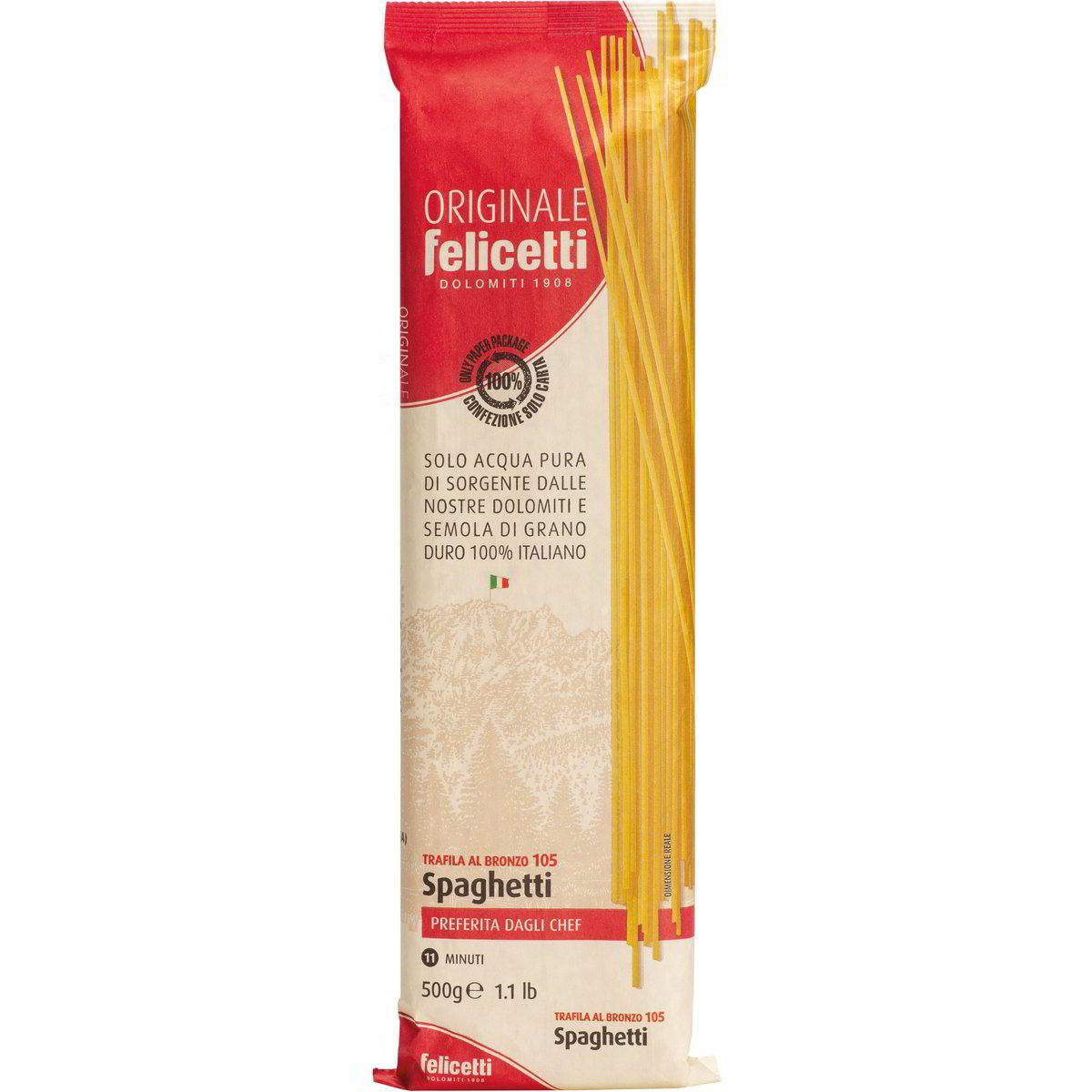 Vendita SPAGHETTI FELICETTI 500 G all'ingrosso. Pasta di semola all ...