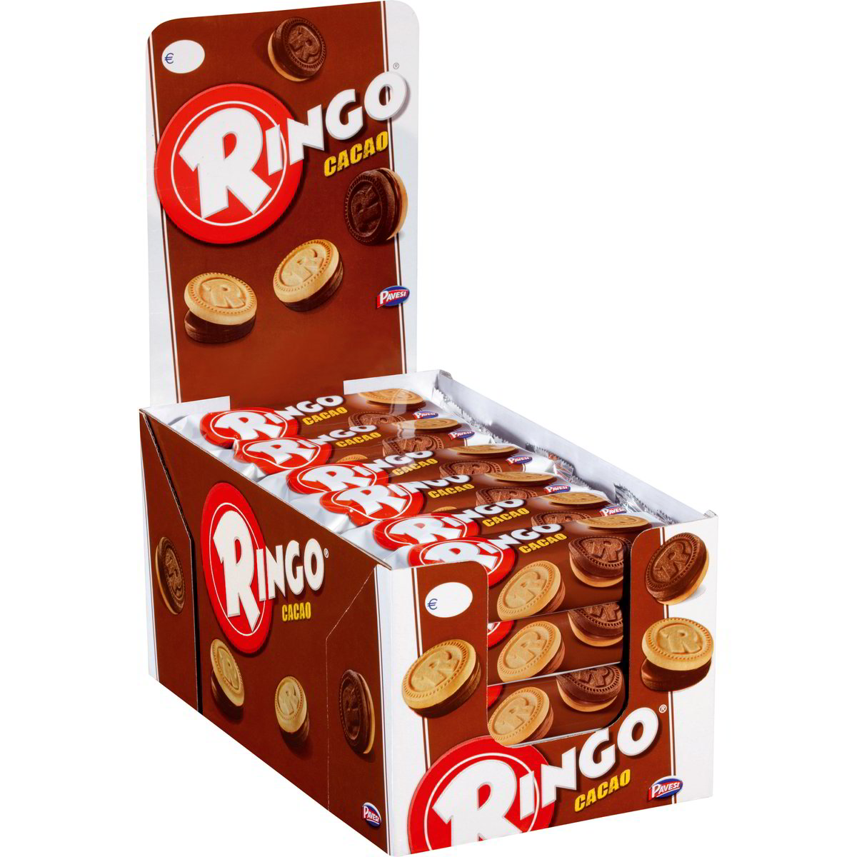 Vendita BISCOTTO RINGO AL CACAO EXPO 24 PEZZI X 55 G all'ingrosso ...