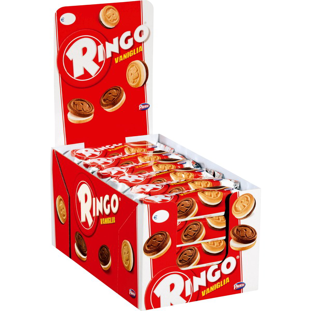 Vendita BISCOTTO RINGO ALLA VANIGLIA EXPO 24 PEZZI X 55 G all'ingrosso ...