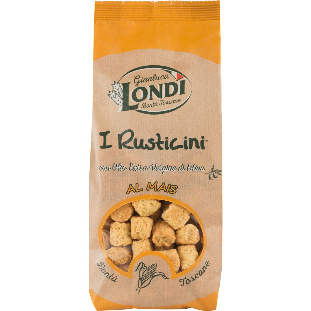 Vendita CROSTINI AL MAIS I RUSTICINI LONDI 500 G all'ingrosso. Grissini ...