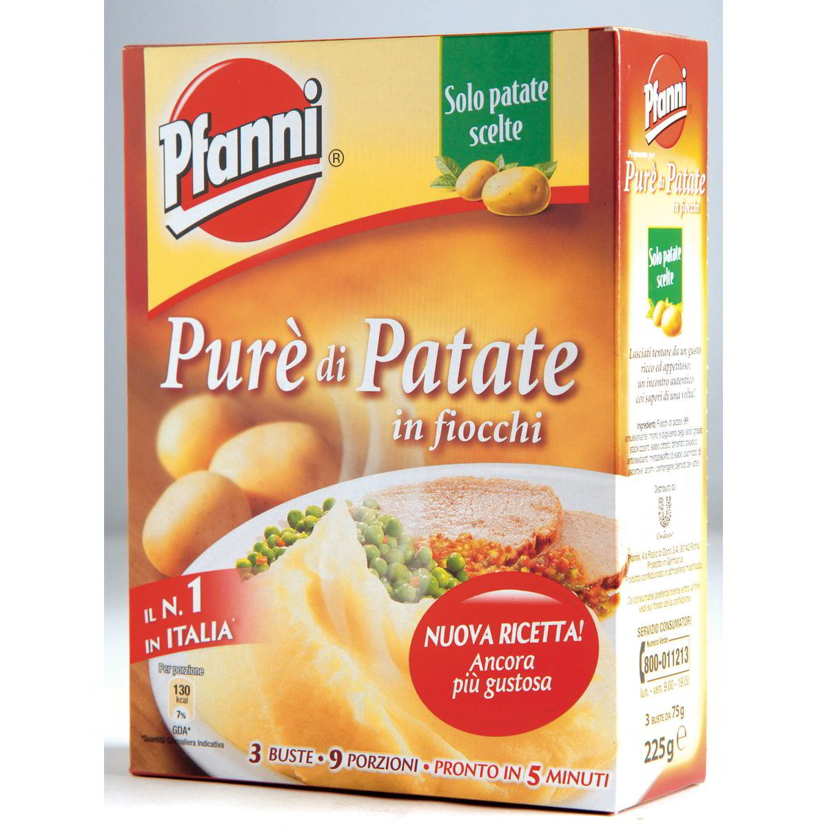 Vendita PURE DI PATATE PFANNI 225 G all'ingrosso. Preparati vari all ...