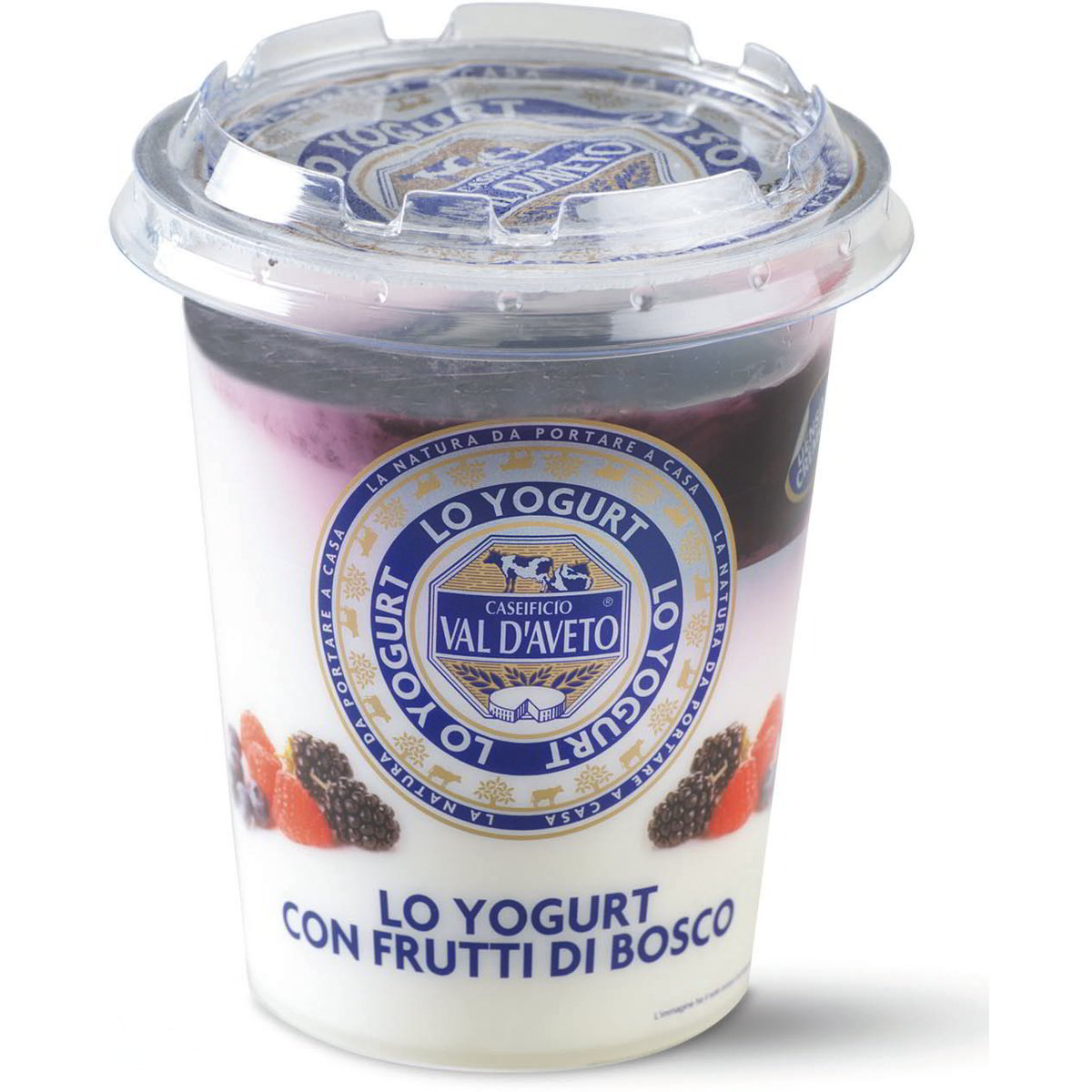 Vendita YOGURT COLATO FRUTTI DI BOSCO VAL D'AVETO 180 G all'ingrosso ...