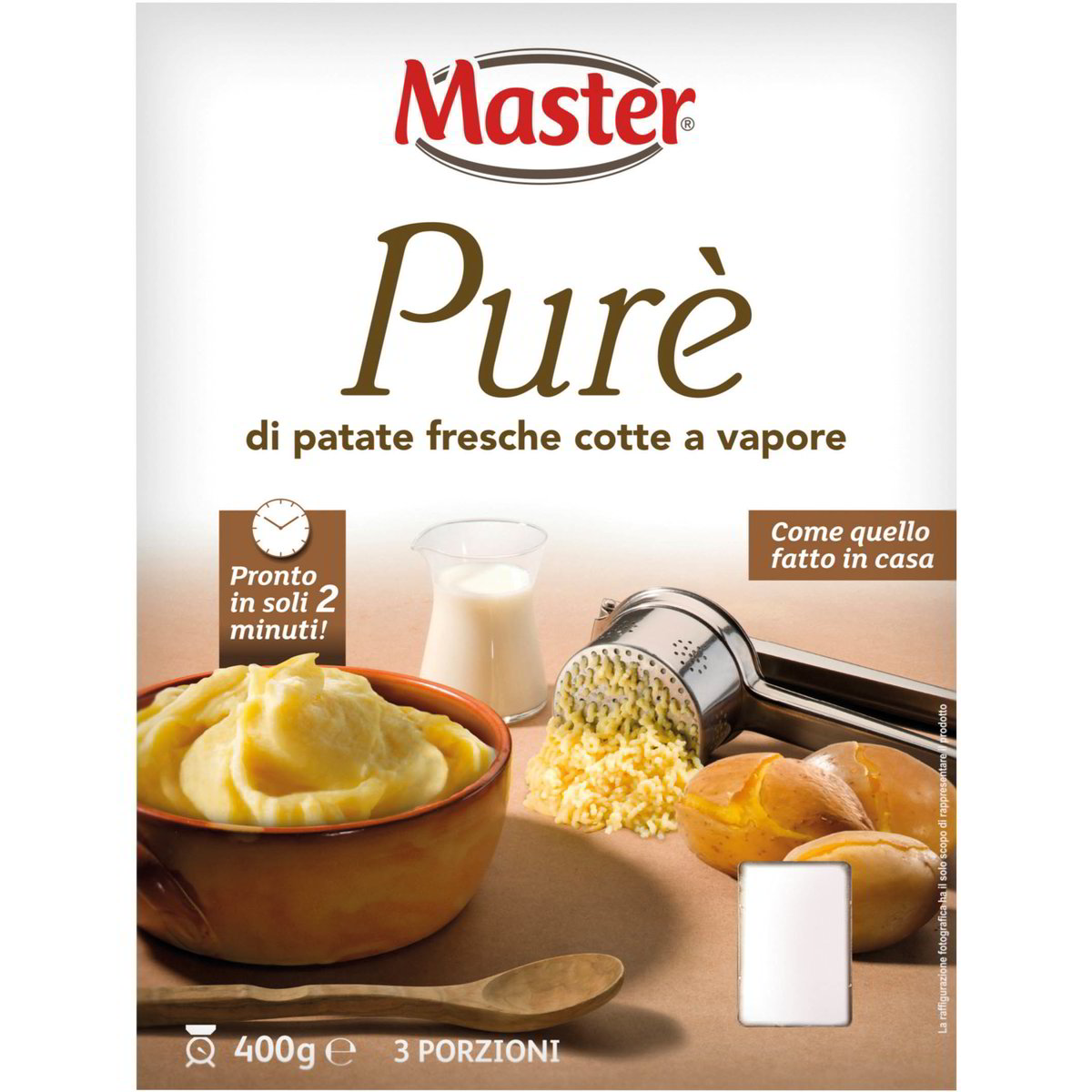 Vendita PURE' DI PATATE MASTER 400 G all'ingrosso. Pasta fresca all ...