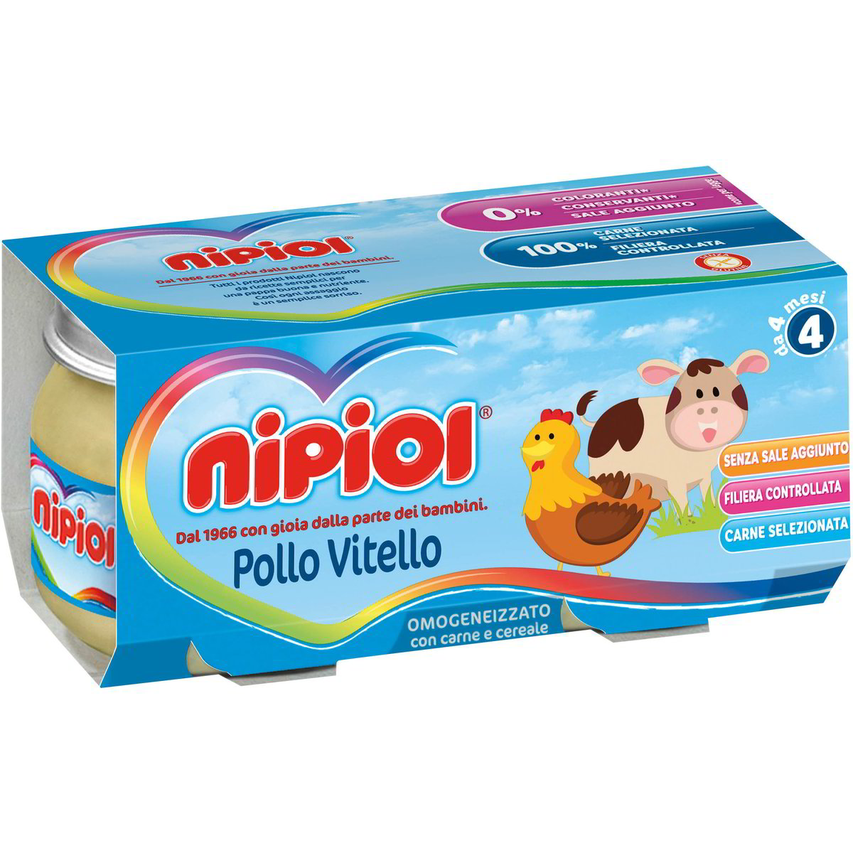 Vendita OMOGENEIZZATI VITELLO E POLLO all'ingrosso. Alimenti per l ...