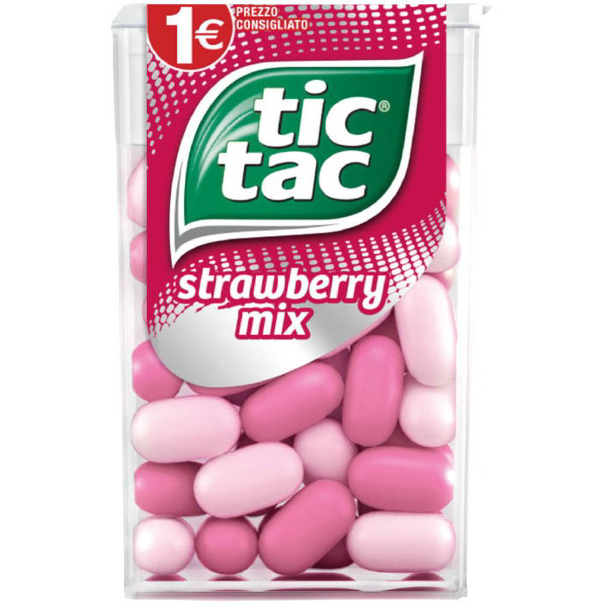 Vendita TIC TAC STRAWBERRY MIX e all'ingrosso. Caramelle all'ingrosso ...