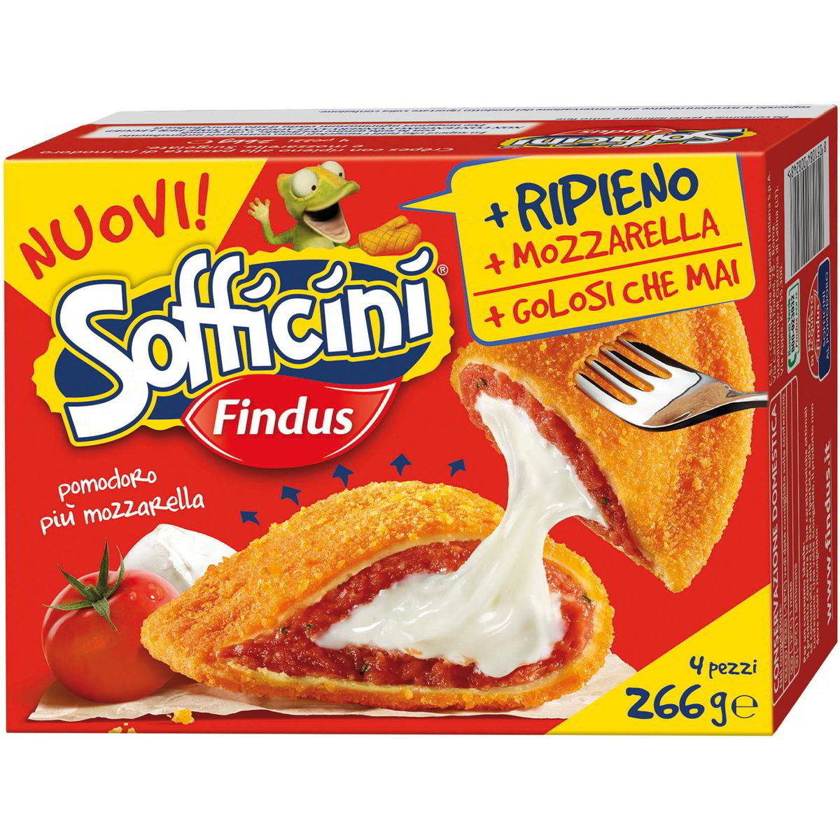 Vendita SOFFICINI POMODORO E MOZZARELLA FINDUS all'ingrosso. Surgelati ...