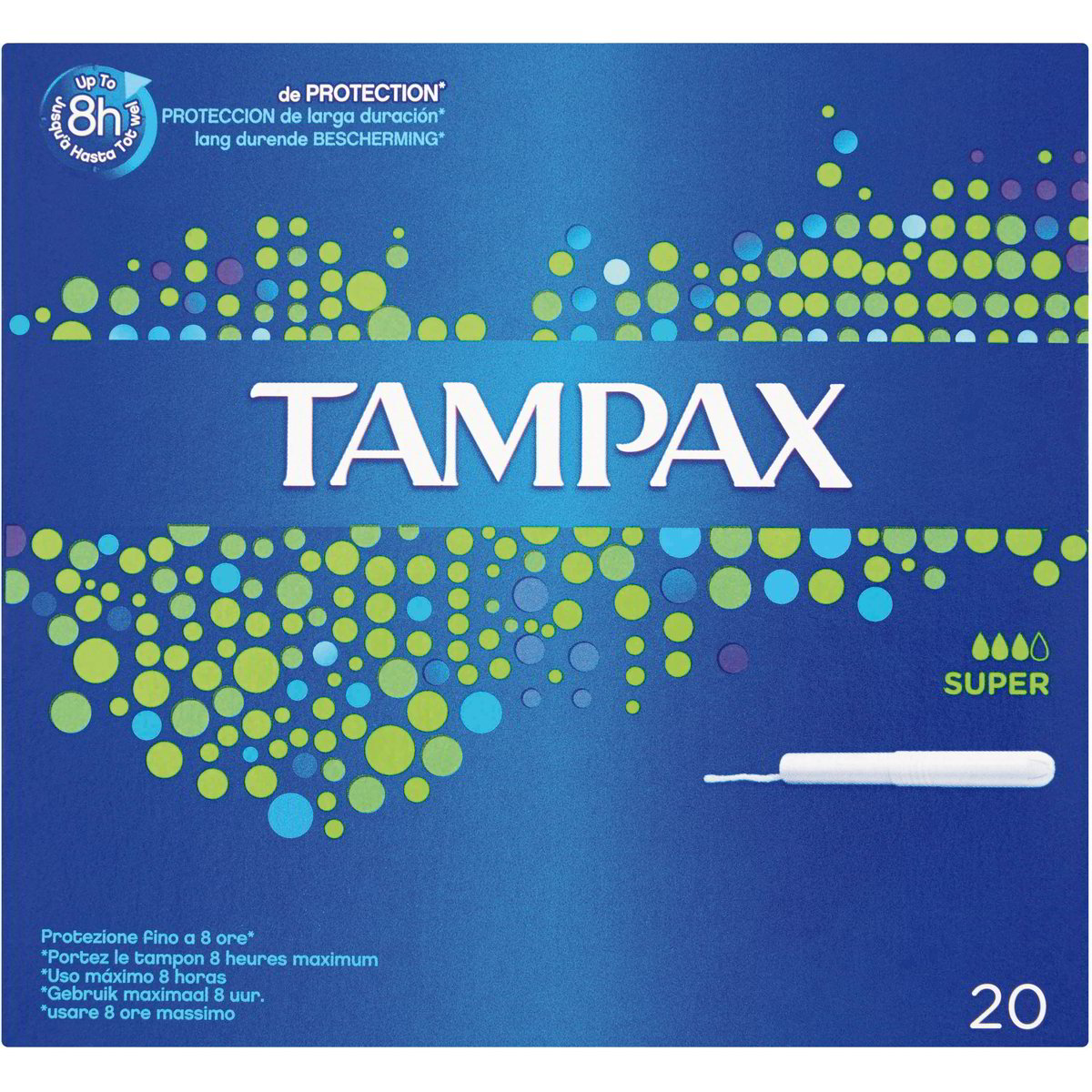 Vendita TAMPAX BLUE BOX SUPER 20 PEZZI all'ingrosso. undefined all ...
