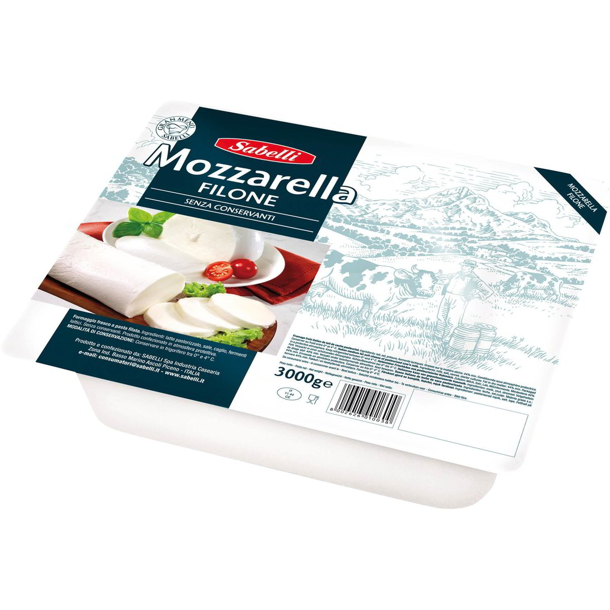 Vendita MOZZARELLA FILONE IN ACQUA all'ingrosso. Mozzarella all ...