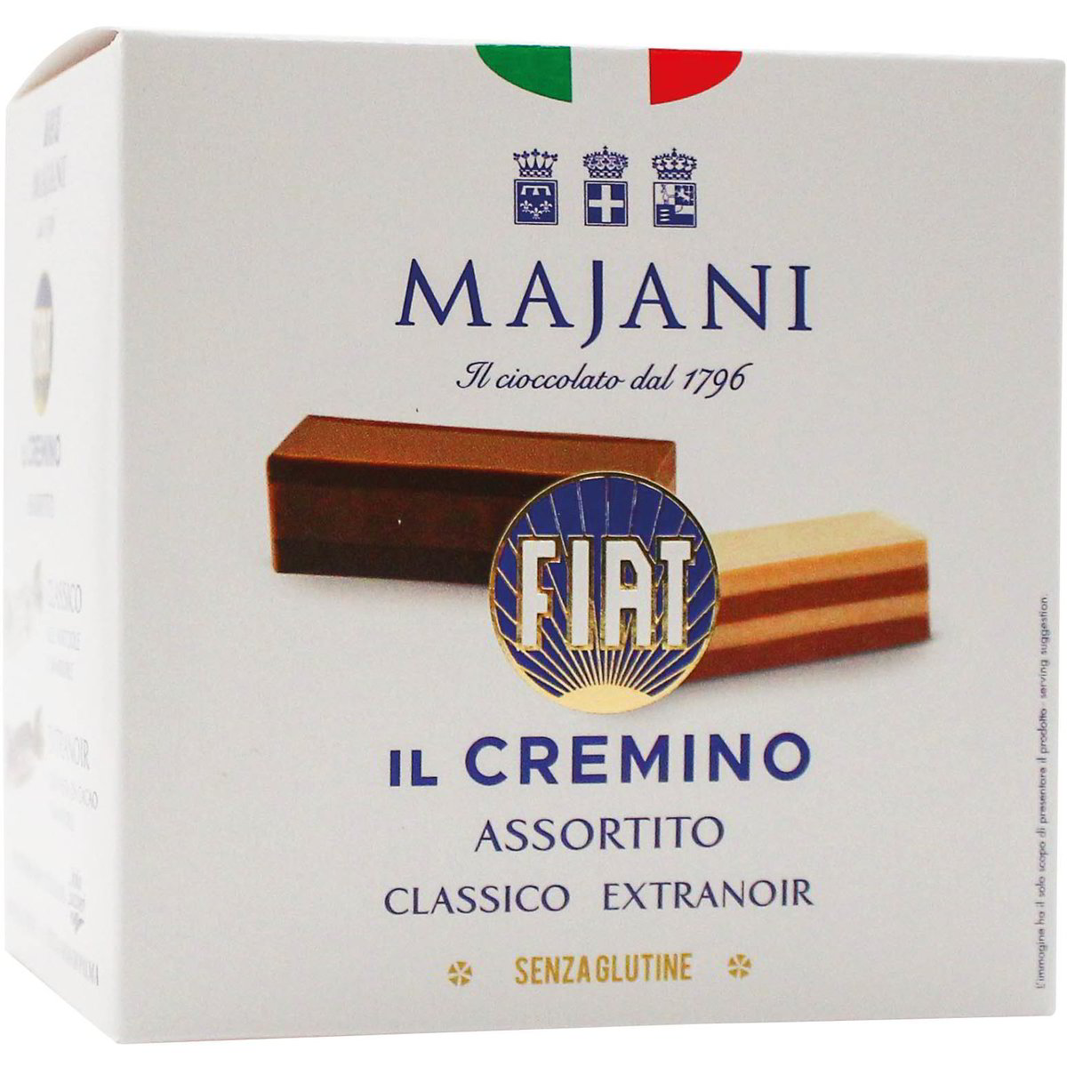 Vendita CREMINI FIAT CUBO MAJANI 160 G all'ingrosso. Cioccolato ...
