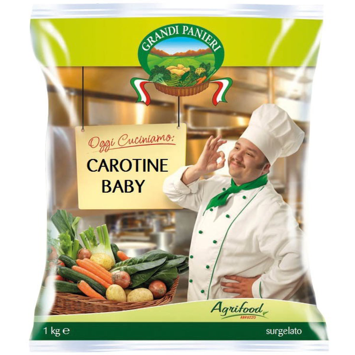 Vendita CAROTE BABY SURGELATE PANIERI all'ingrosso. Surgelati vegetali ...