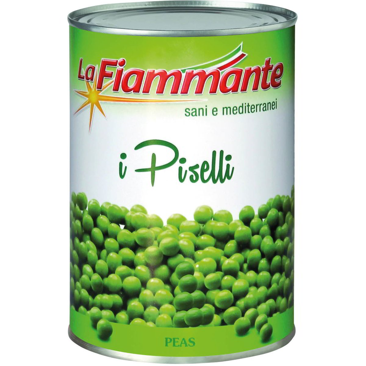 Vendita LA FIAMMANTE PISELLI REIDRATATI LATTA 400 / 240 G SGOC. all ...