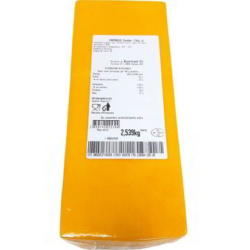 Vendita CHEDDAR 50% BAYERNLAND 2,5 KG CIRCA all'ingrosso. Formaggi ...