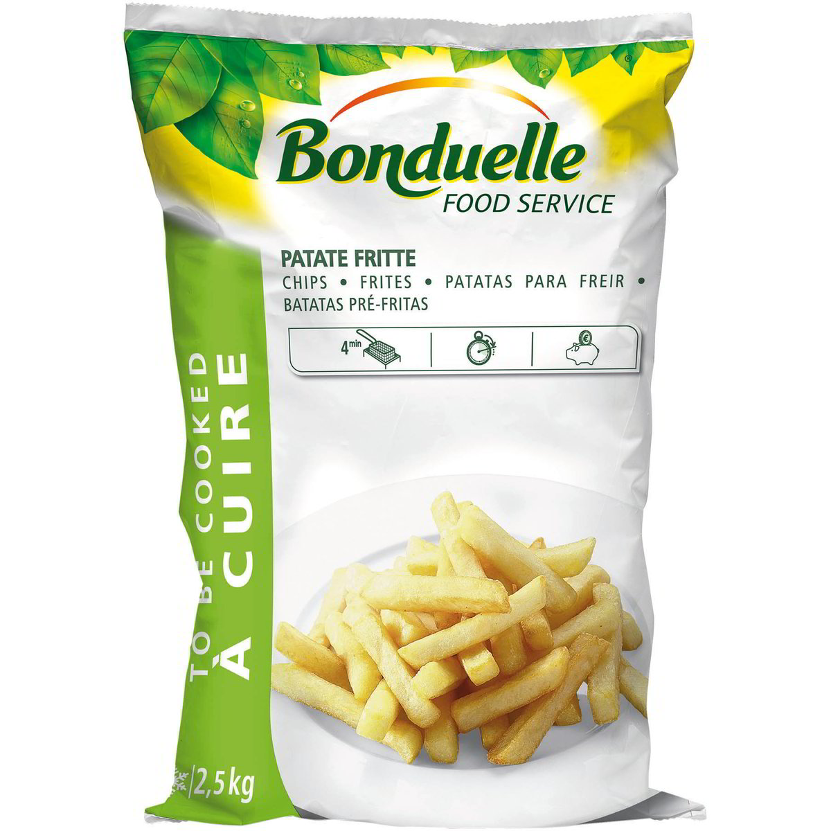 Vendita PATATE FRITTE SURGELATE BONDUELLE 2,5 KG all'ingrosso ...