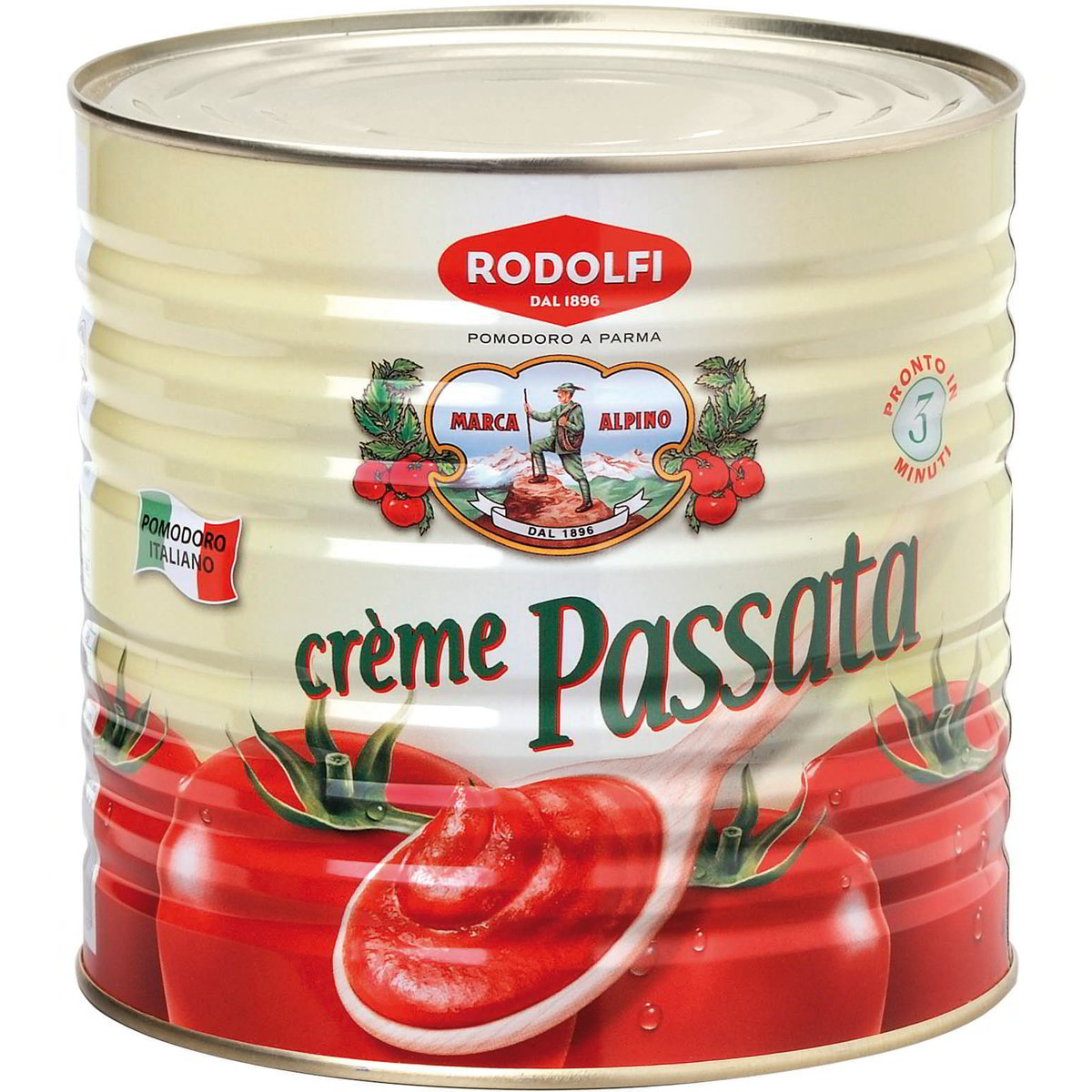 Vendita RODOLFI ALPINO CREME PASSATA DI POMODORO LATTA 2,5 KG all ...