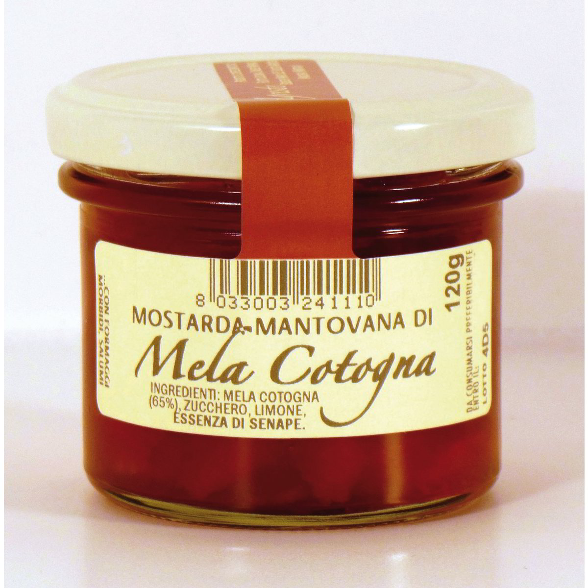 Vendita MOSTARDA DI MELA COTOGNA SENGA 120 G all'ingrosso. Confetture ...