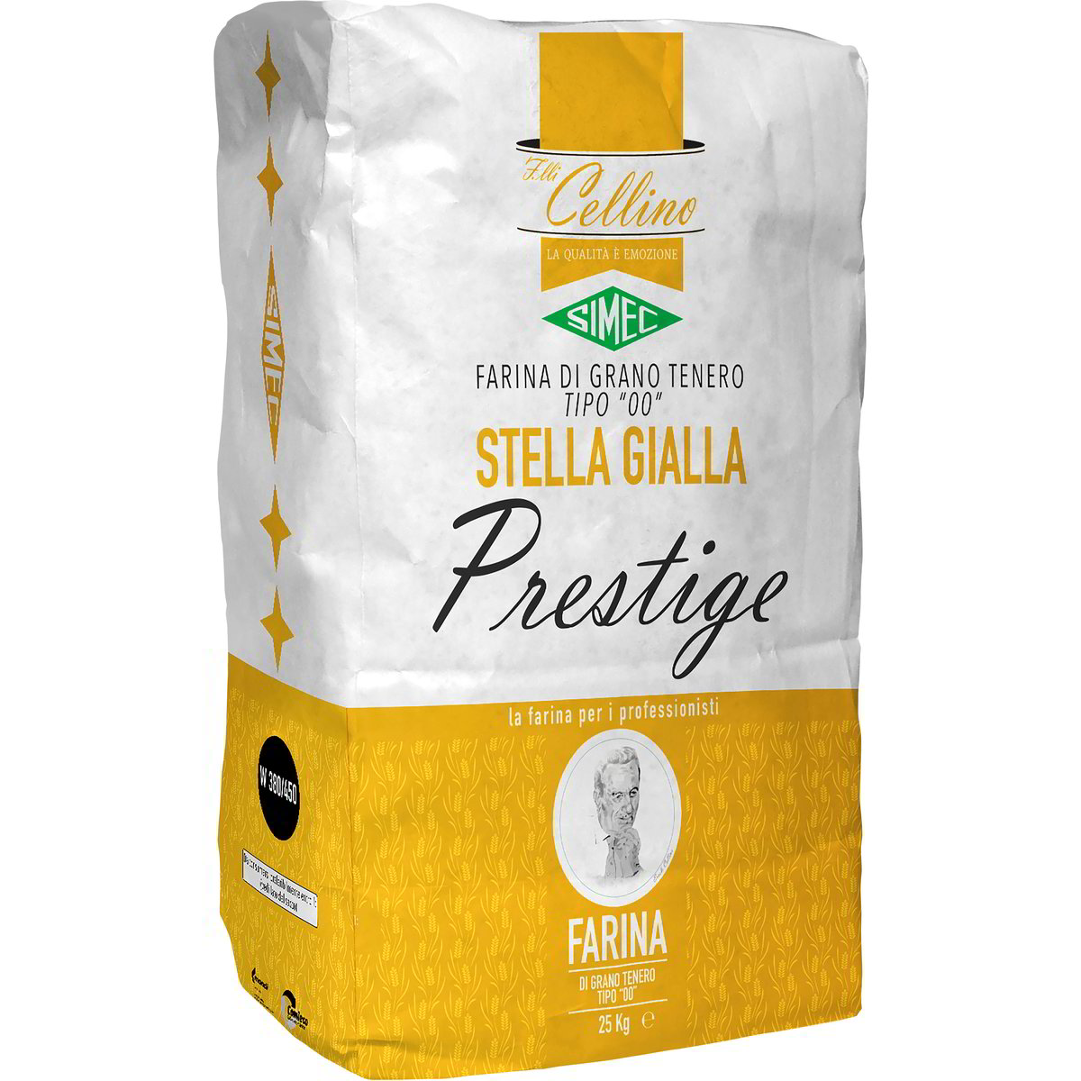 Vendita FARINA 00 STELLA GIALLA SIMEC 25 KG all'ingrosso. Farina 0/00 ...