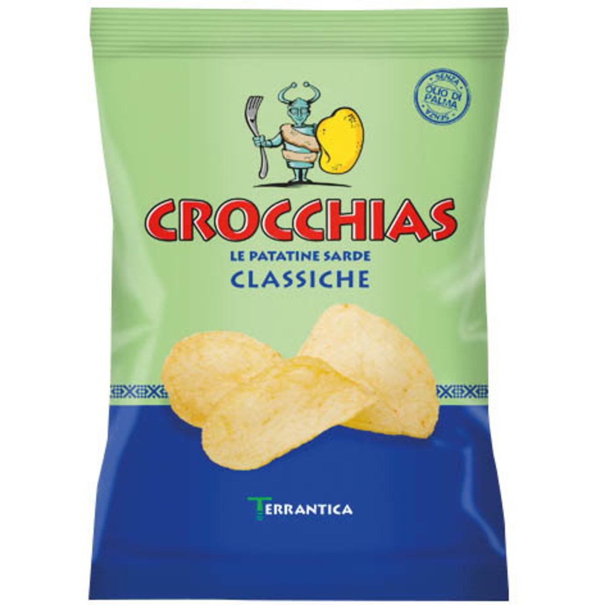 Vendita PATATINE CLASSICHE CROCCHIAS 45 G all'ingrosso. Patatine all ...
