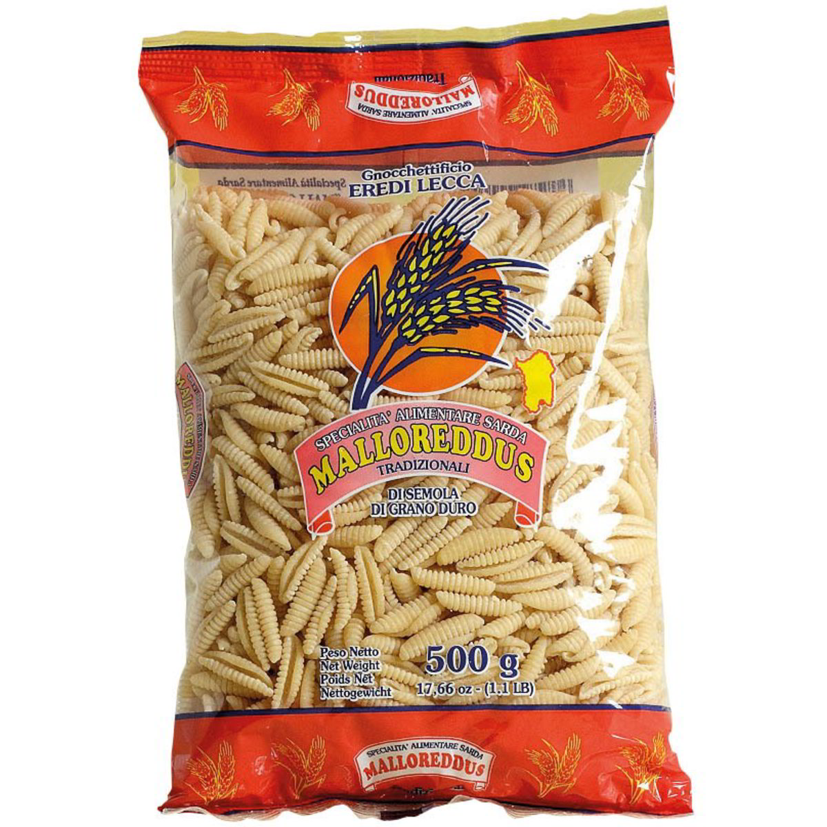Vendita GNOCCHETTI SARDI LECCA 500 G all'ingrosso. Pasta semola ...