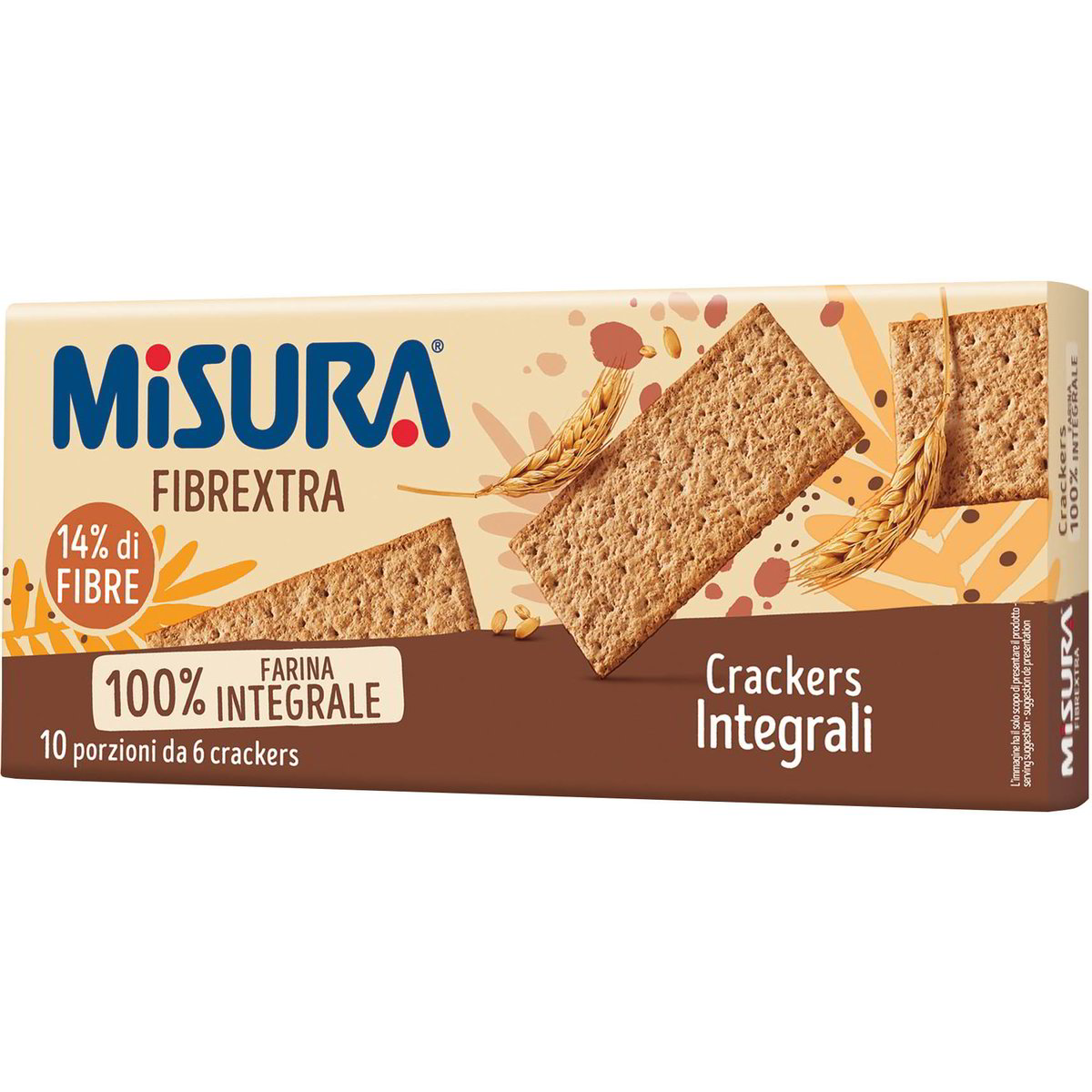 Vendita CRACKERS INTEGRALI MISURA 358 G all'ingrosso. Crackers all ...