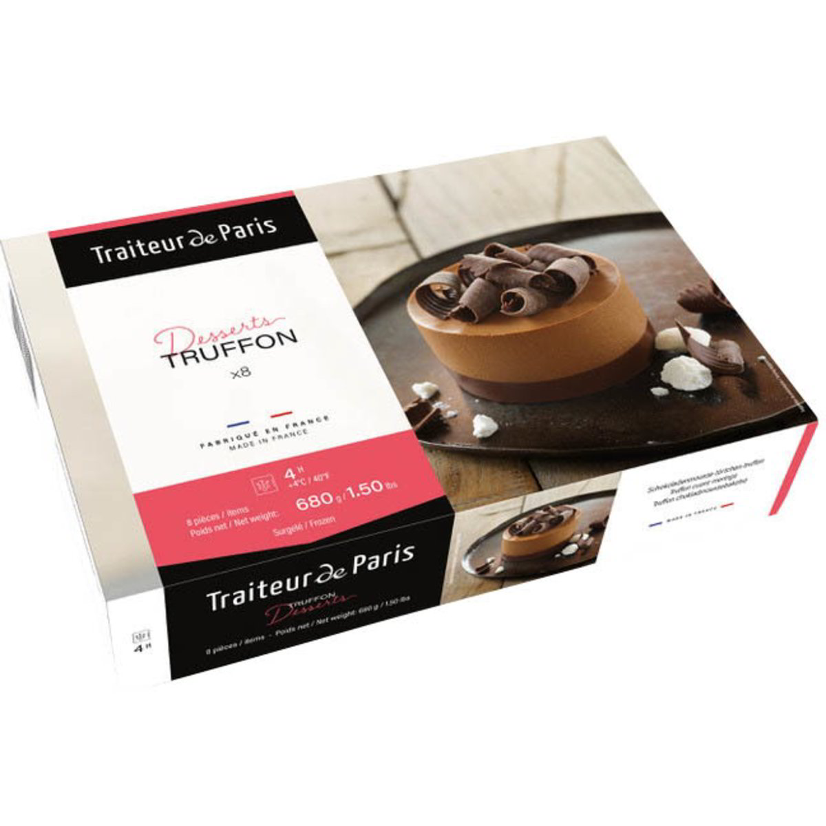 Vendita TRAITEUR DE PARIS TRUFFON TORTINO AL CIOCCOLATO 8 PEZZI X 85 G ...