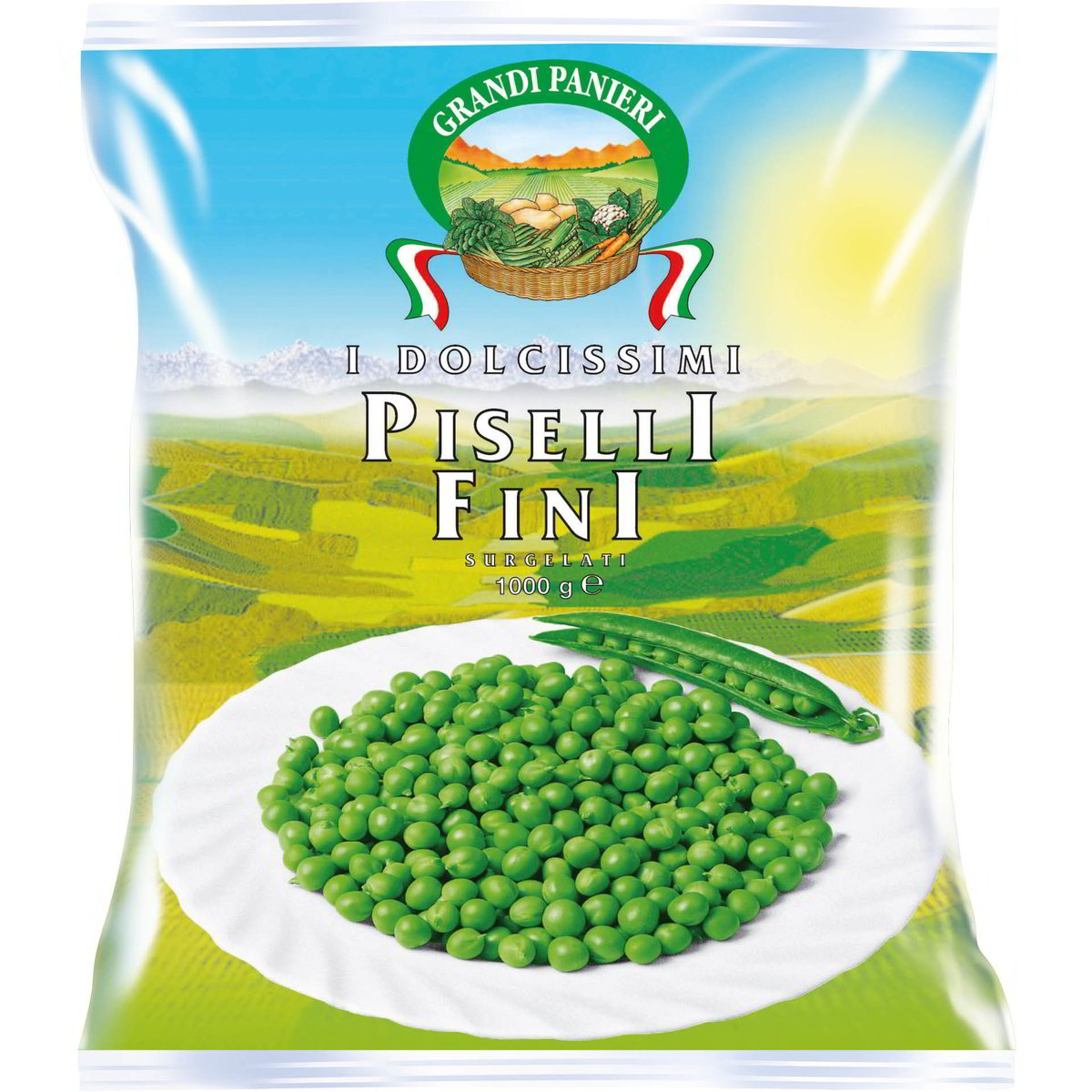 Vendita PISELLI FINI SURGELATI PANIERI 1 KG all'ingrosso. Surgelati ...