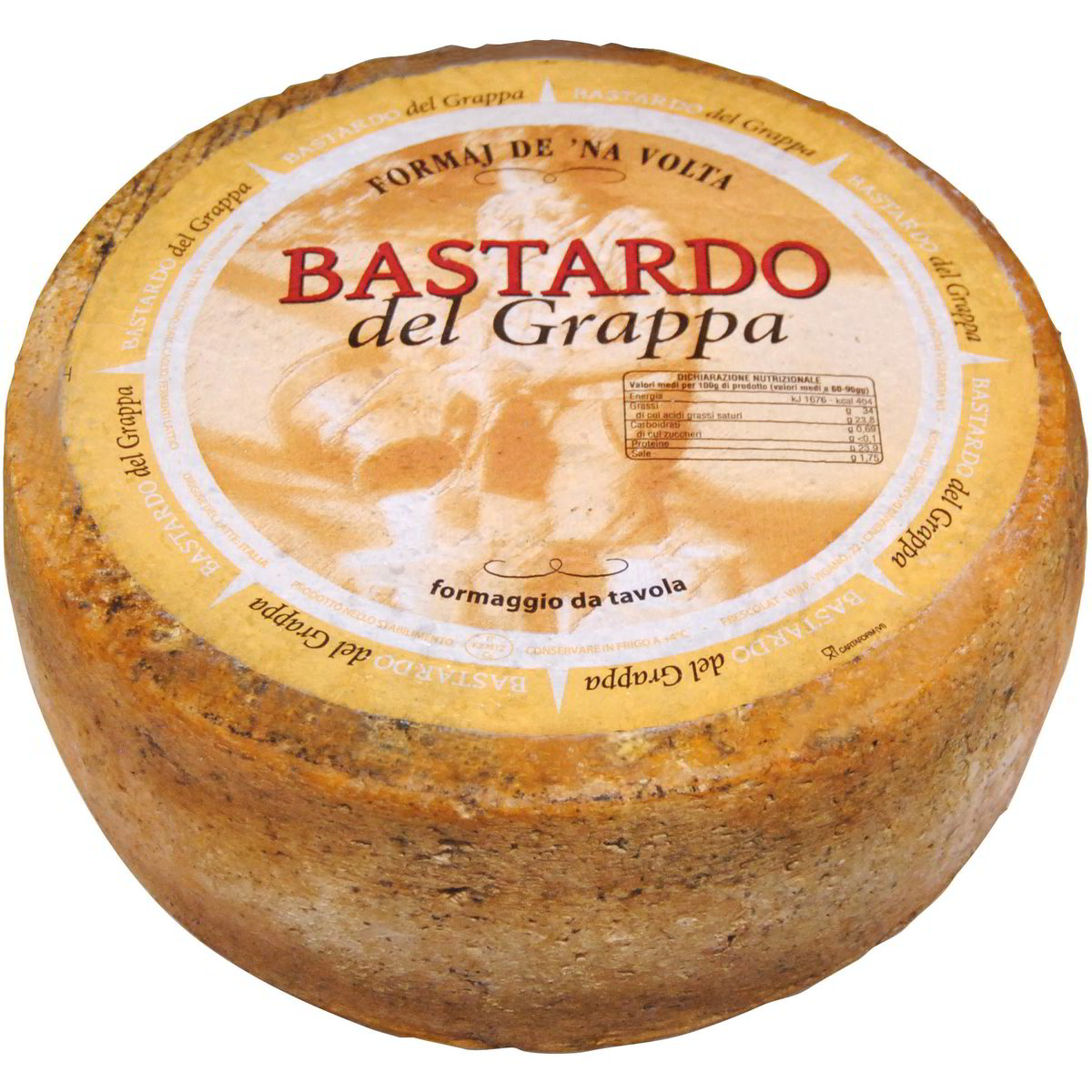 Vendita FORMAGGIO BASTARDO DEL GRAPPA FORMA 4 KG CIRCA all'ingrosso ...