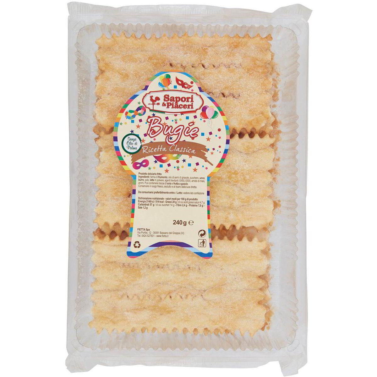 Vendita BUGIE all'ingrosso. Altri dolciumi da ricorrenza all'ingrosso ...