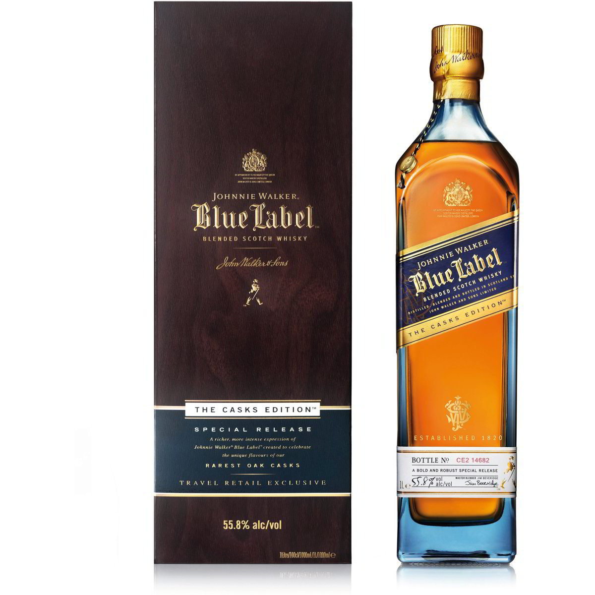 Vendita WHISKY JOHNNIE WALKER BLU LABEL 400 1 L all'ingrosso. Whisky ...