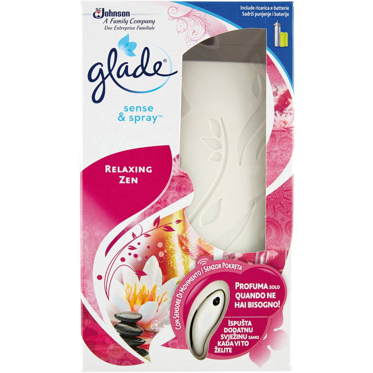 Vendita GLADE SENSE & SPRAY BASE all'ingrosso. Detergenza superfici all ...