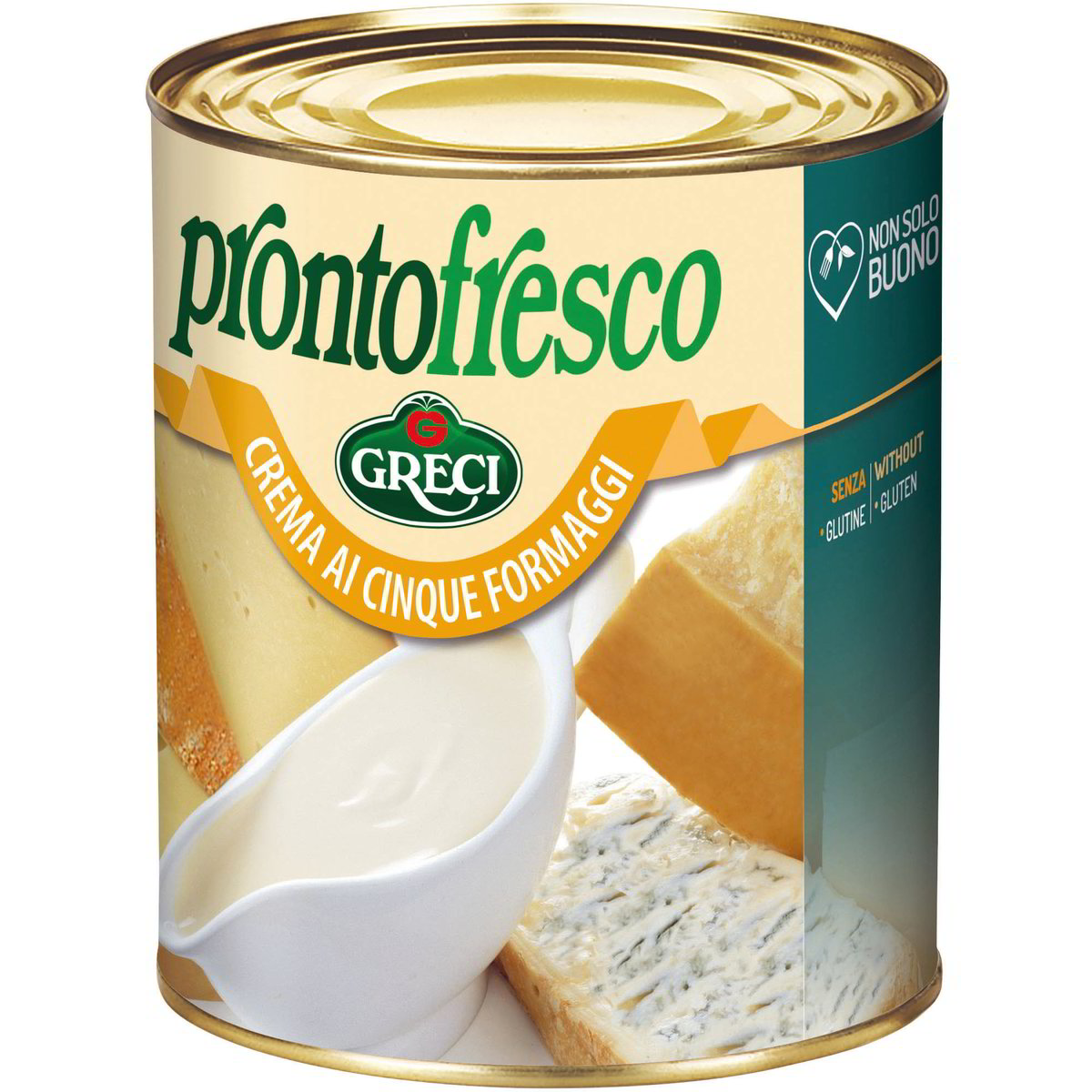 Vendita CREMA AI 5 FORMAGGI GRECI 800 G all'ingrosso. Creme e salse per ...