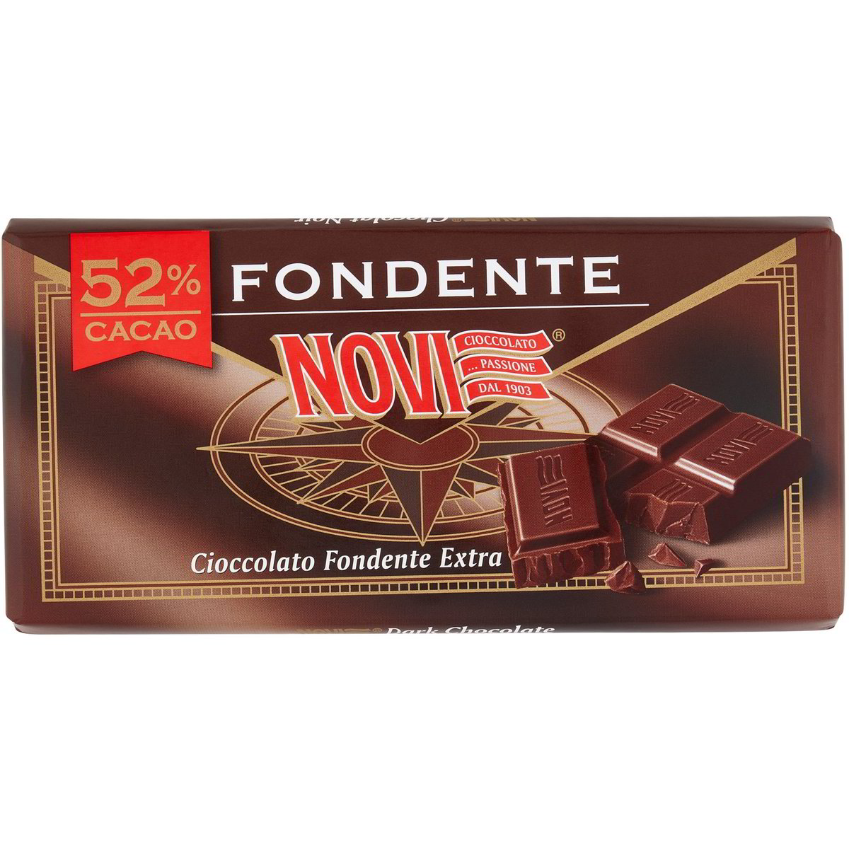 Vendita TAVOLETTA CIOCCOLATO FONDENTE 52% NOVI 100 G all'ingrosso ...