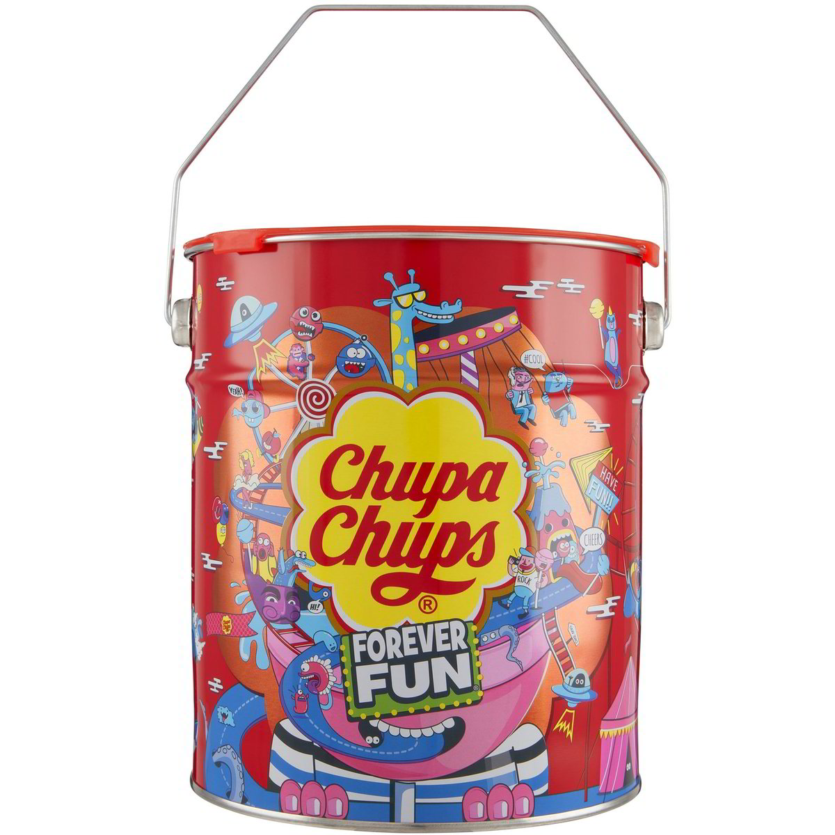 Vendita CHUPA CHUPS TUBO TIN 12 G X 150 PEZZI all'ingrosso. Caramelle ...
