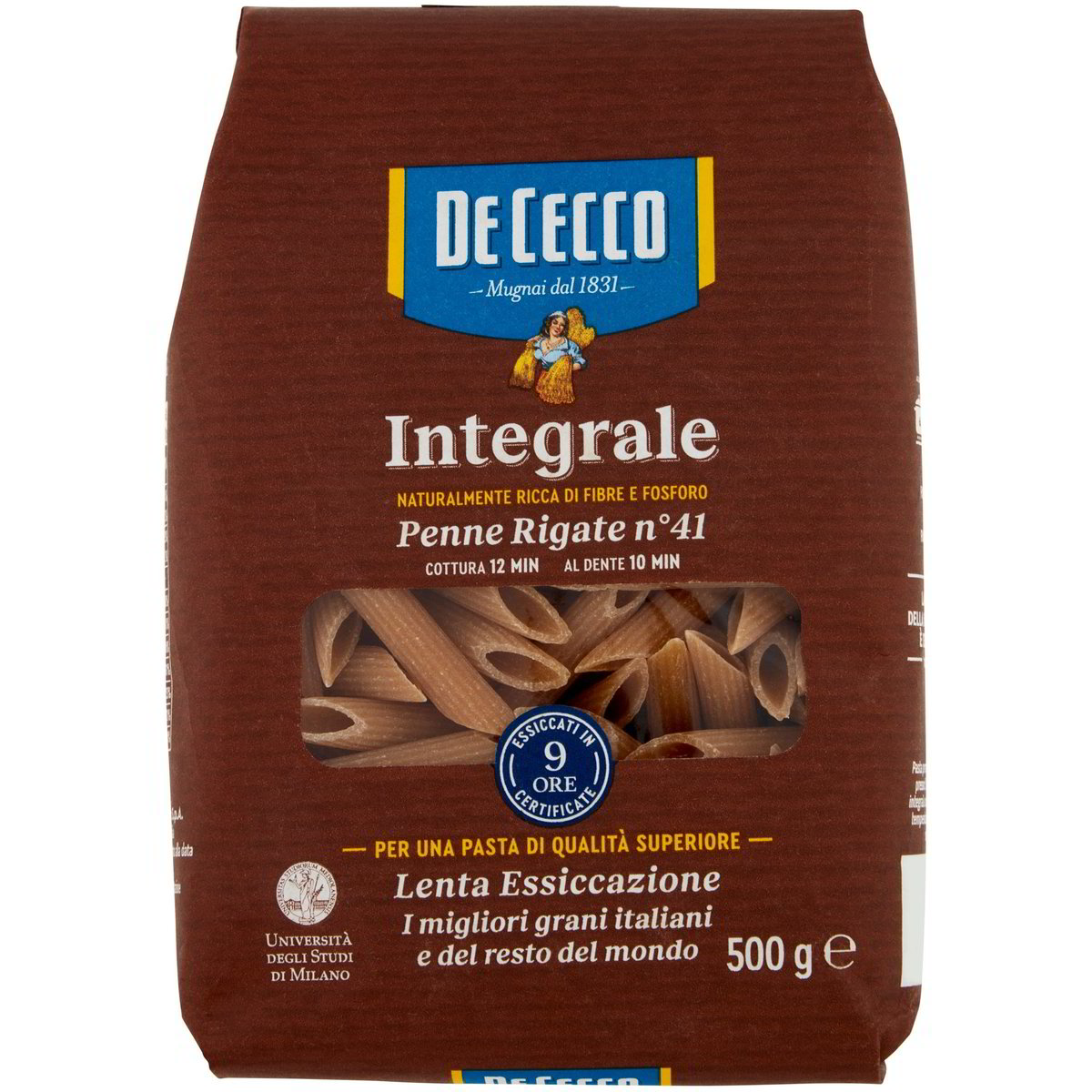Vendita DE CECCO PENNE RIGATE INTEGRALI 500 G all'ingrosso. Pasta ...