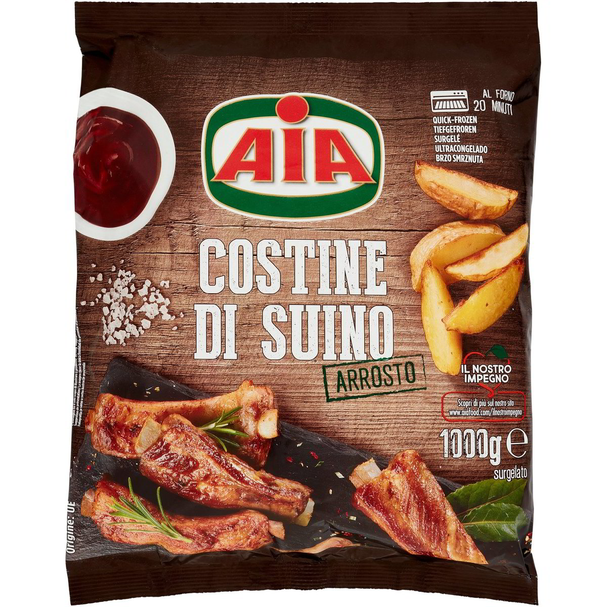 Vendita HAPPY RIBS CONGELATE AIA 1 KG all'ingrosso. Surgelati carne all ...