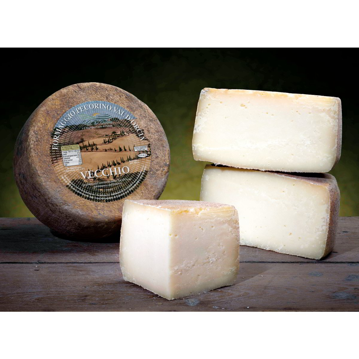 Vendita VECCHIO CACIO VAL D'ORCIA 1,6 KG CIRCA all'ingrosso. Formaggio ...