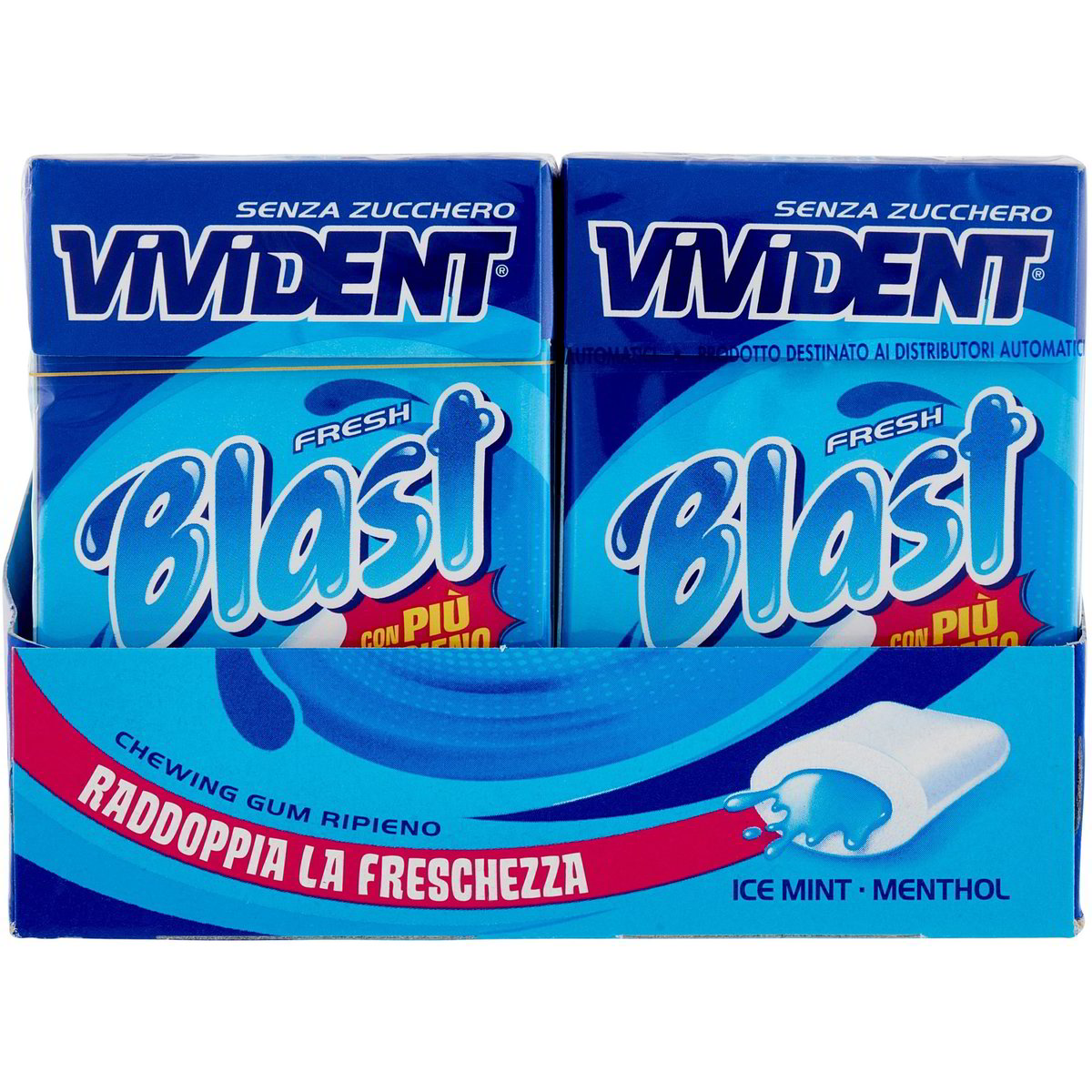 Vendita VIVIDENT FRESH BLAST ASTUCCIO 20 PEZZI all'ingrosso. Chewing ...