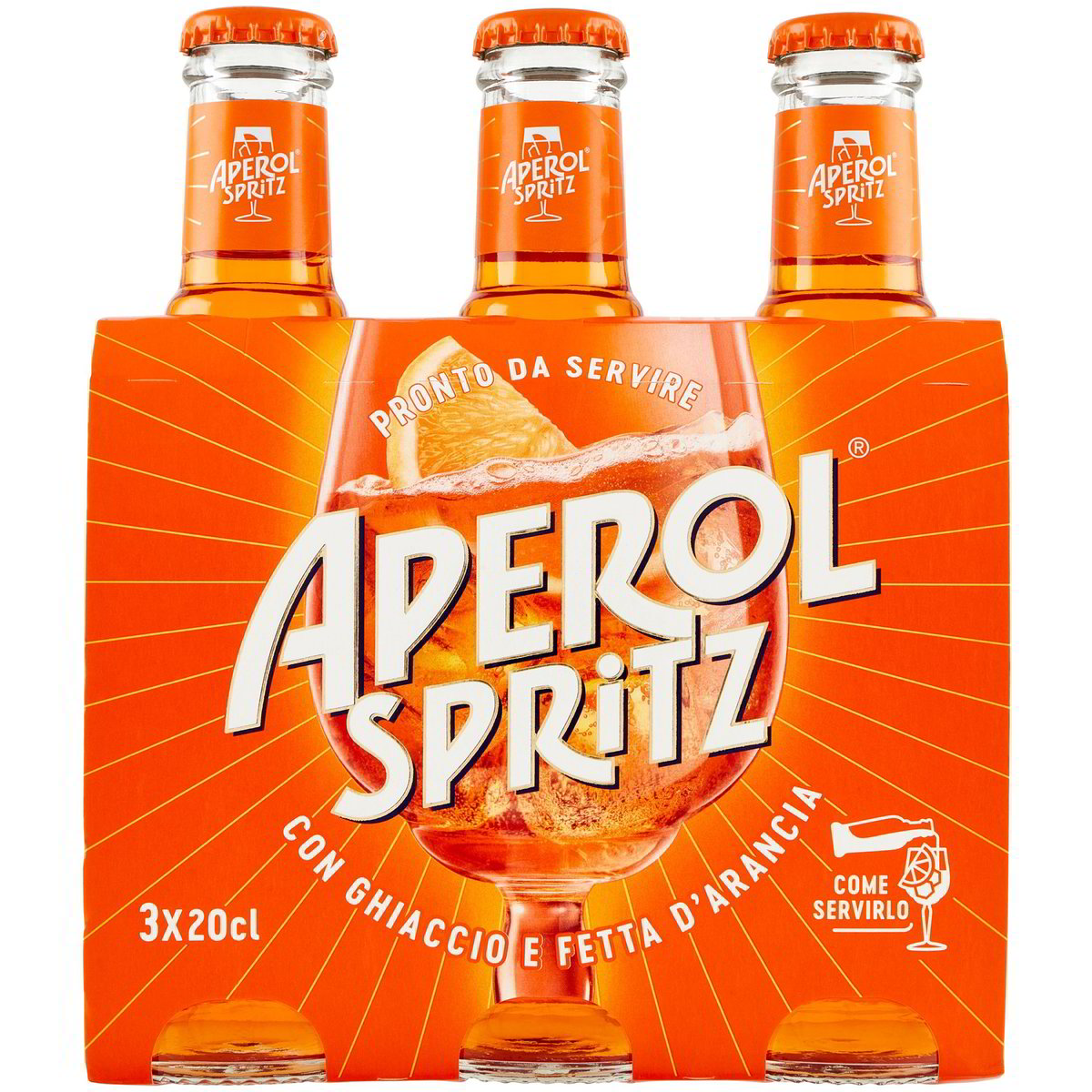 Vendita APEROL SPRITZ 20 CL X 3 PEZZI all'ingrosso. Aperitivi alcolici ...