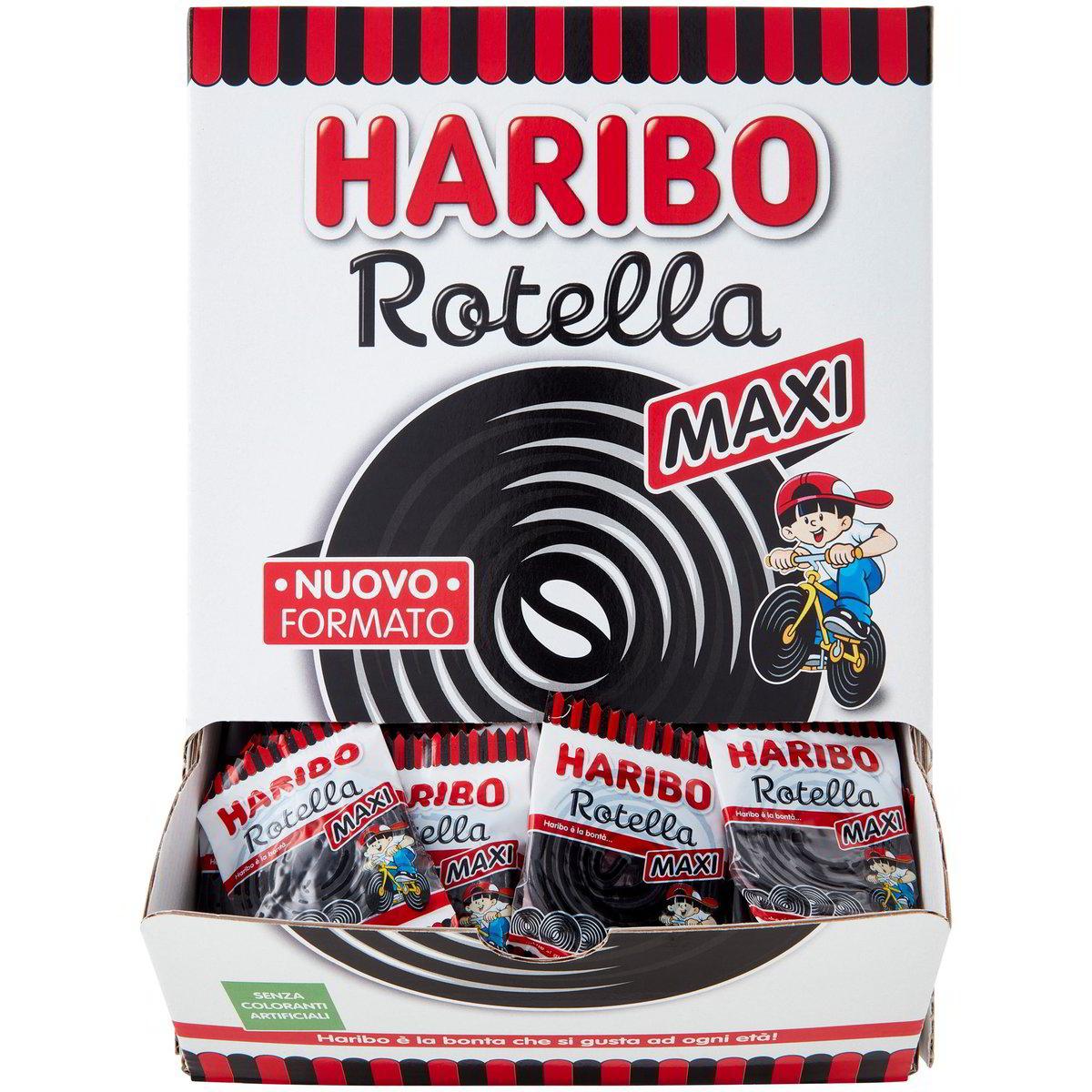 Vendita HARIBO MAXI ROTELLA e all'ingrosso. Caramelle all'ingrosso - Zona