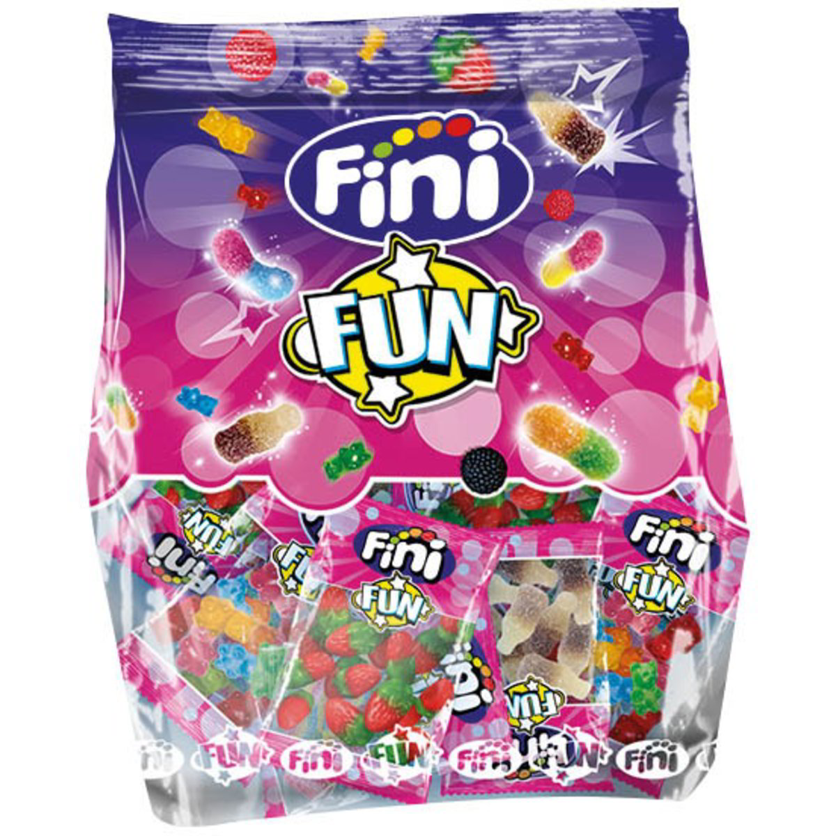 Vendita FINI CARAMELLE FUN MIX MINI 325 G all'ingrosso. Caramelle all ...