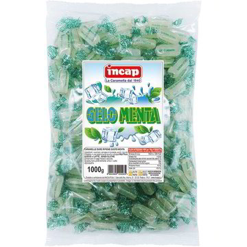 Vendita INCAP CARAMELLE MENTA GELO 1 KG all'ingrosso. Caramelle all ...